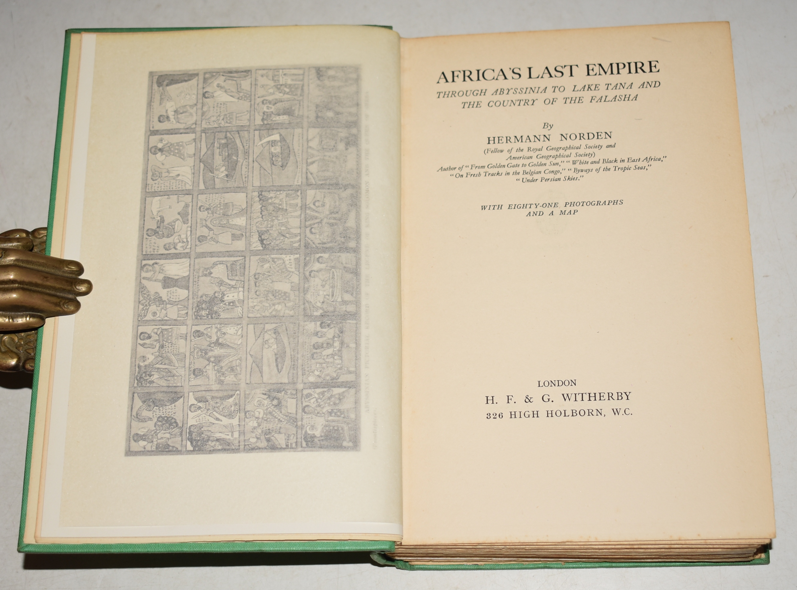 Africa's Last Empire Through Abyssinia to Lake Tana and The Country of ...