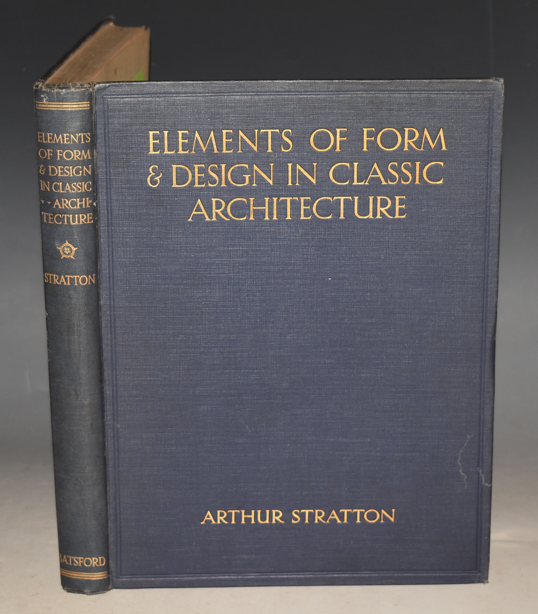 Elements of Form & Design In Classic Architecture. Shown In Exterior ...