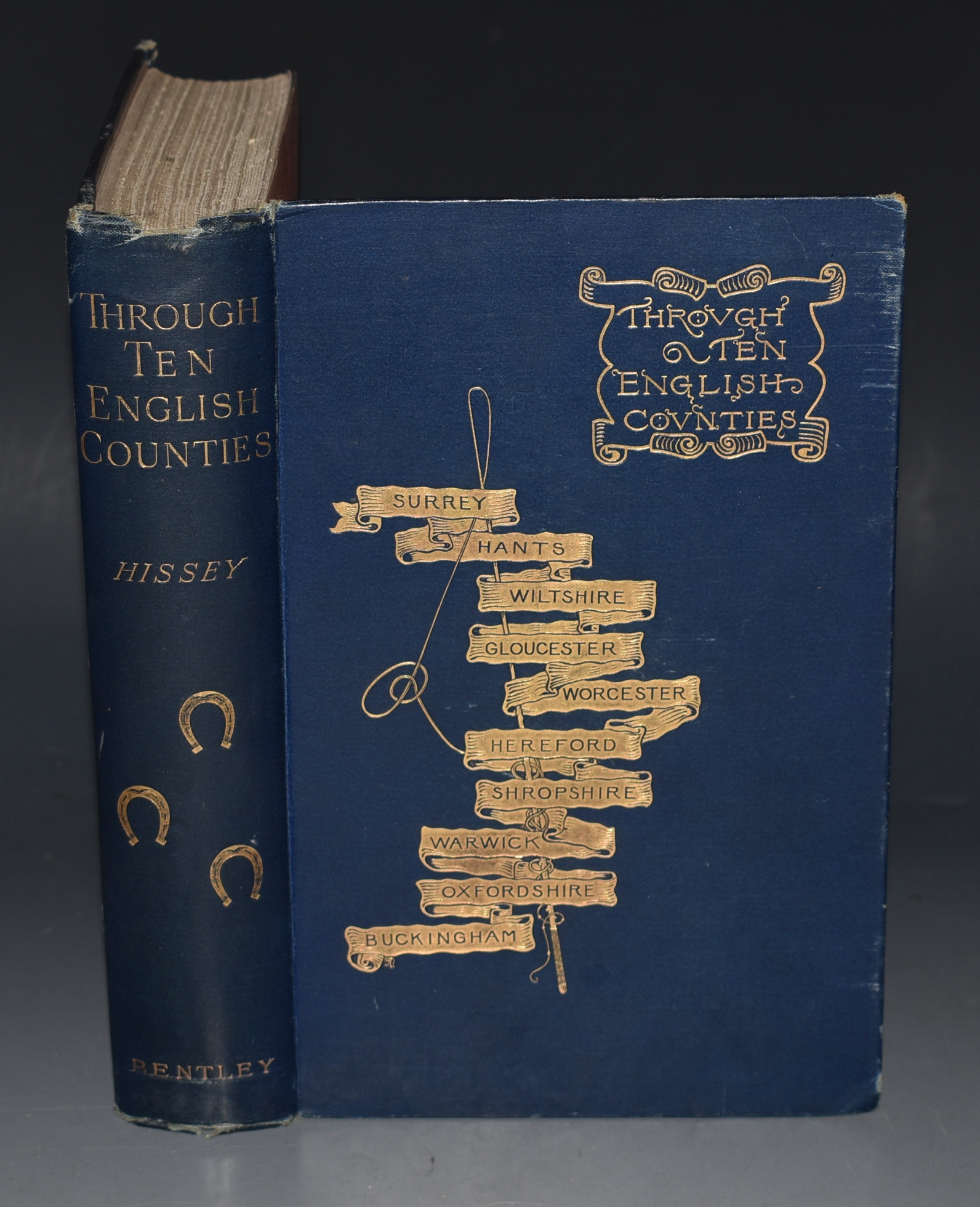 Through Ten English Counties. With Sixteen Full-Page Illustrations by ...