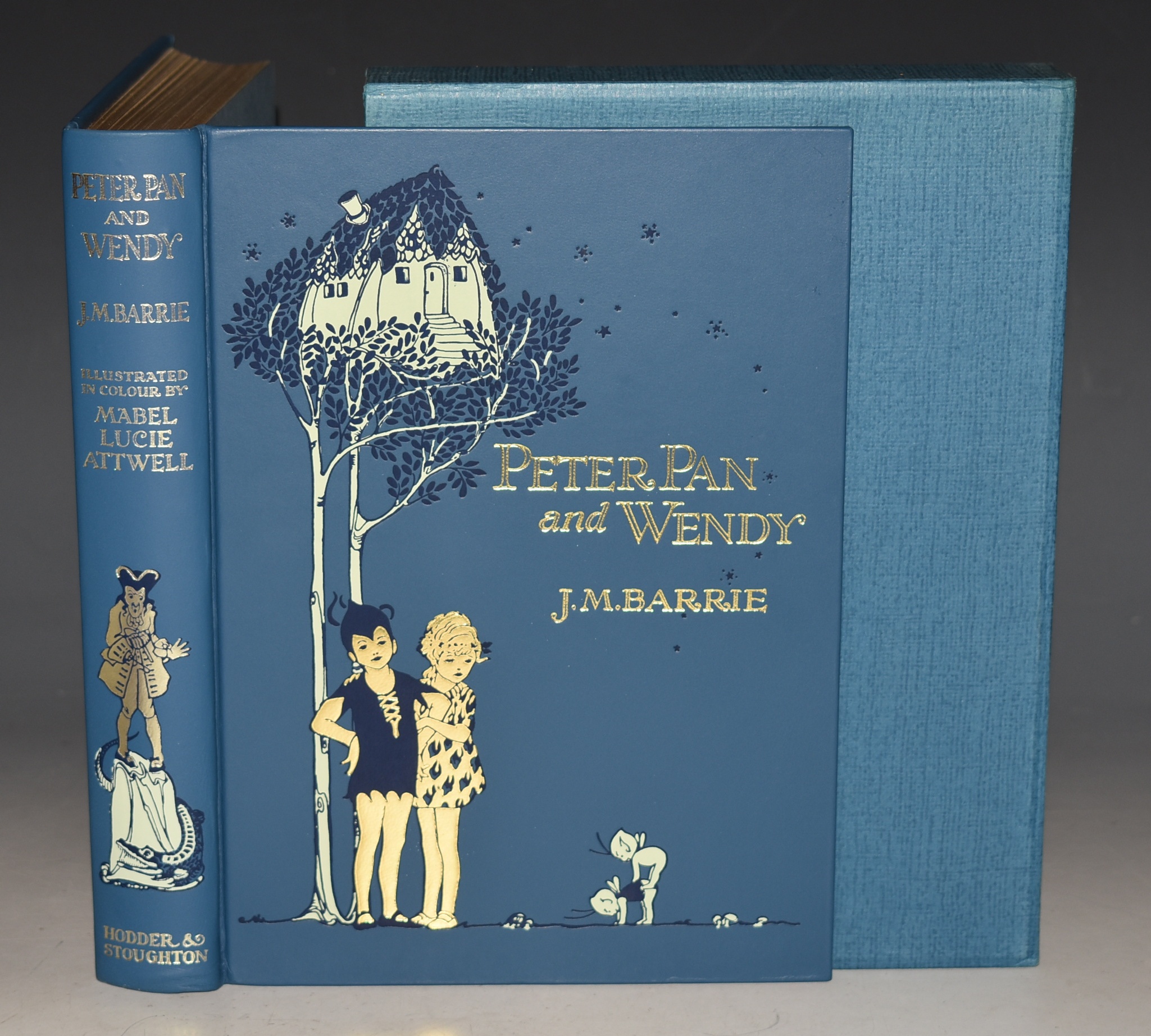 Peter Pan and Wendy. Illustrated in Colour and Black & White by Mabel ...