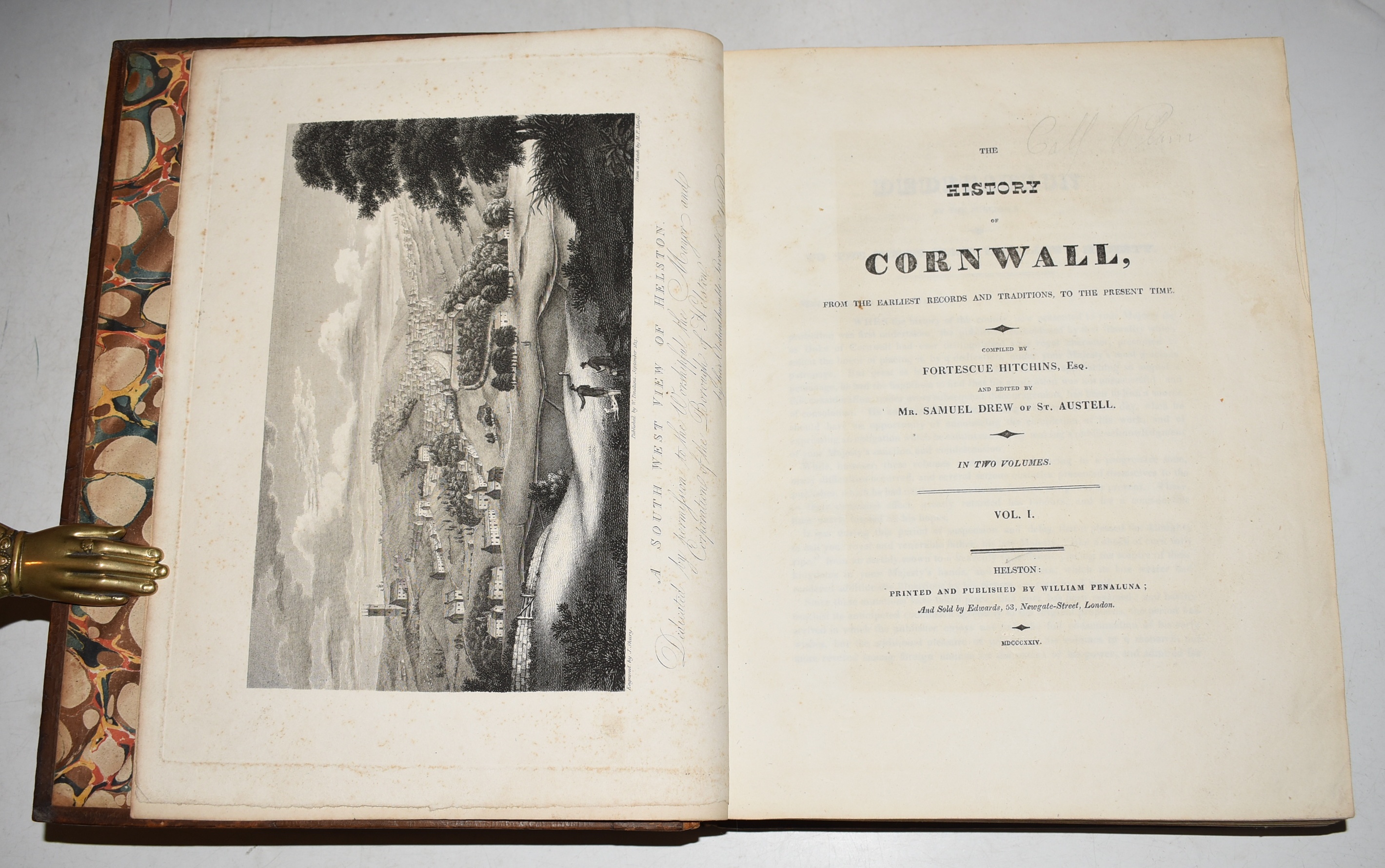 The History of Cornwall, From The Earliest Records and Traditions, to ...