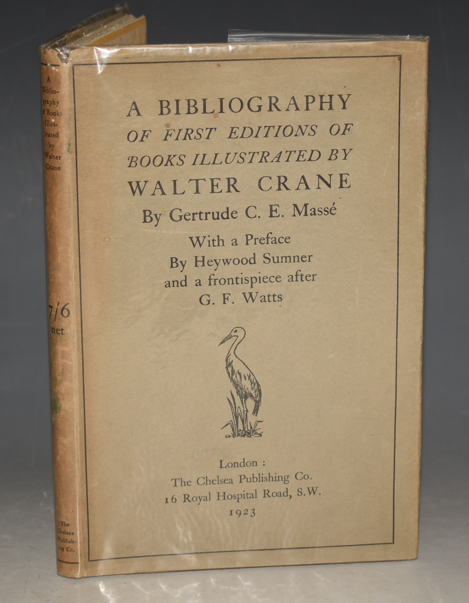 A Bibliography of First Editions of Books Illustrated by WALTER CRANE ...