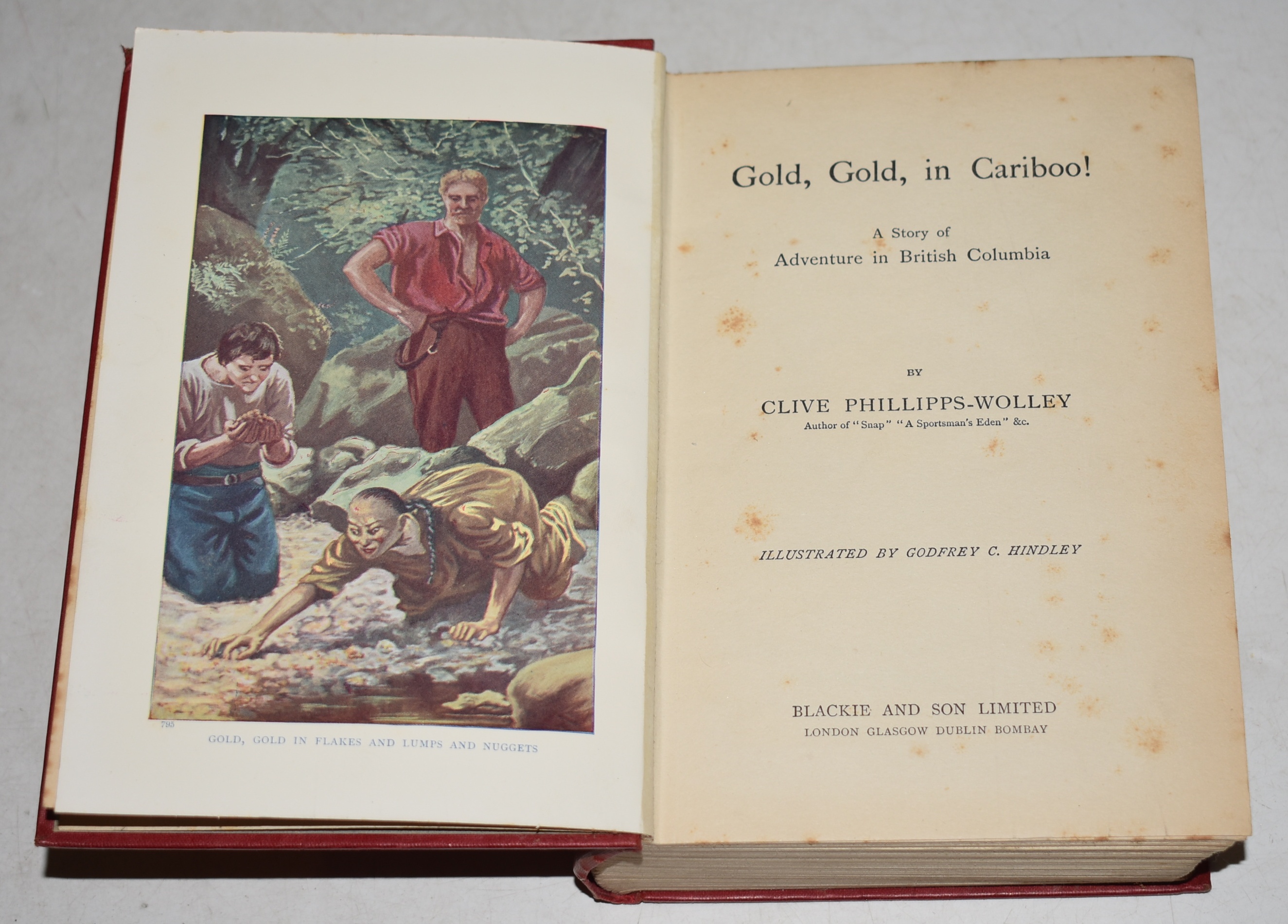Gold Gold in Carriboo. A Story of Adventure in British Columbia ...